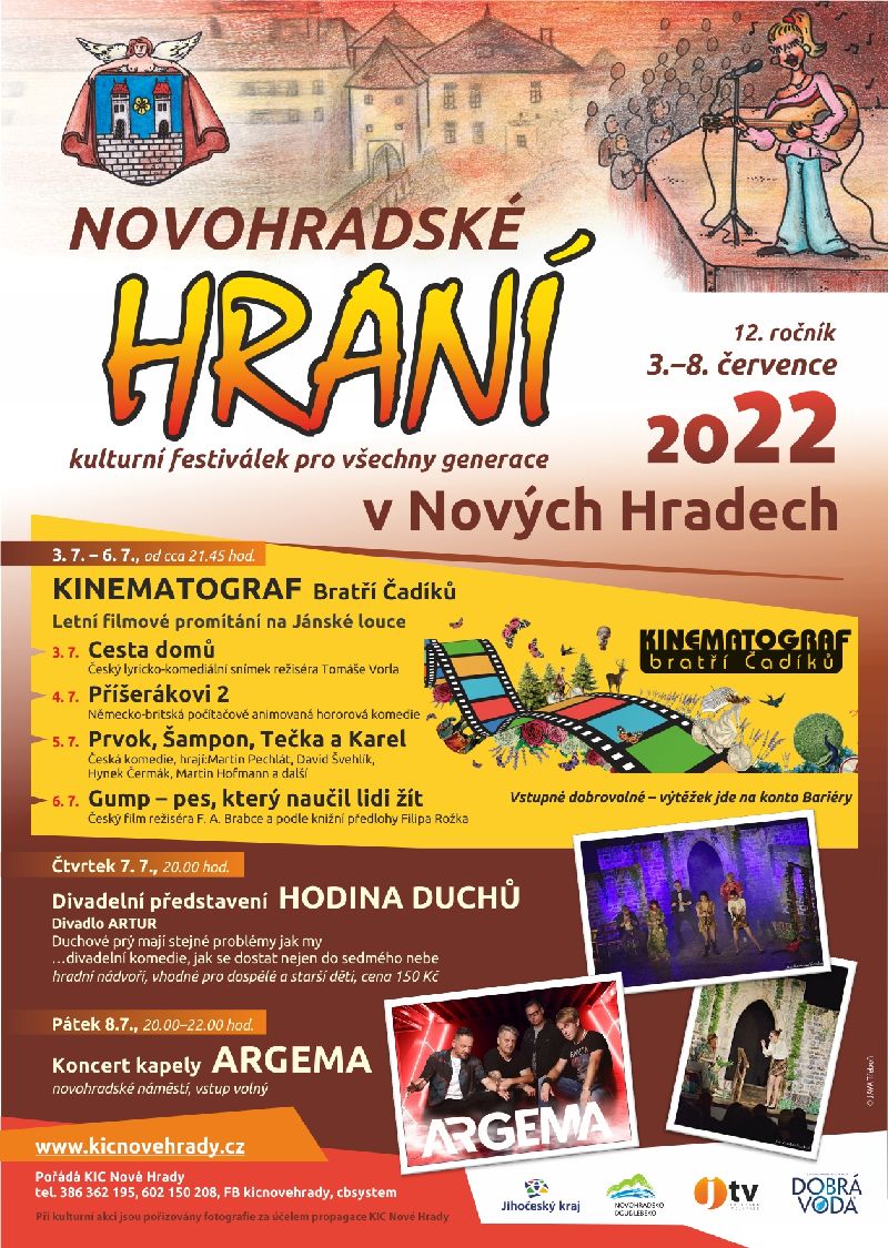 Novohradské hraní – Kulturní a informační centrum Nové Hrady